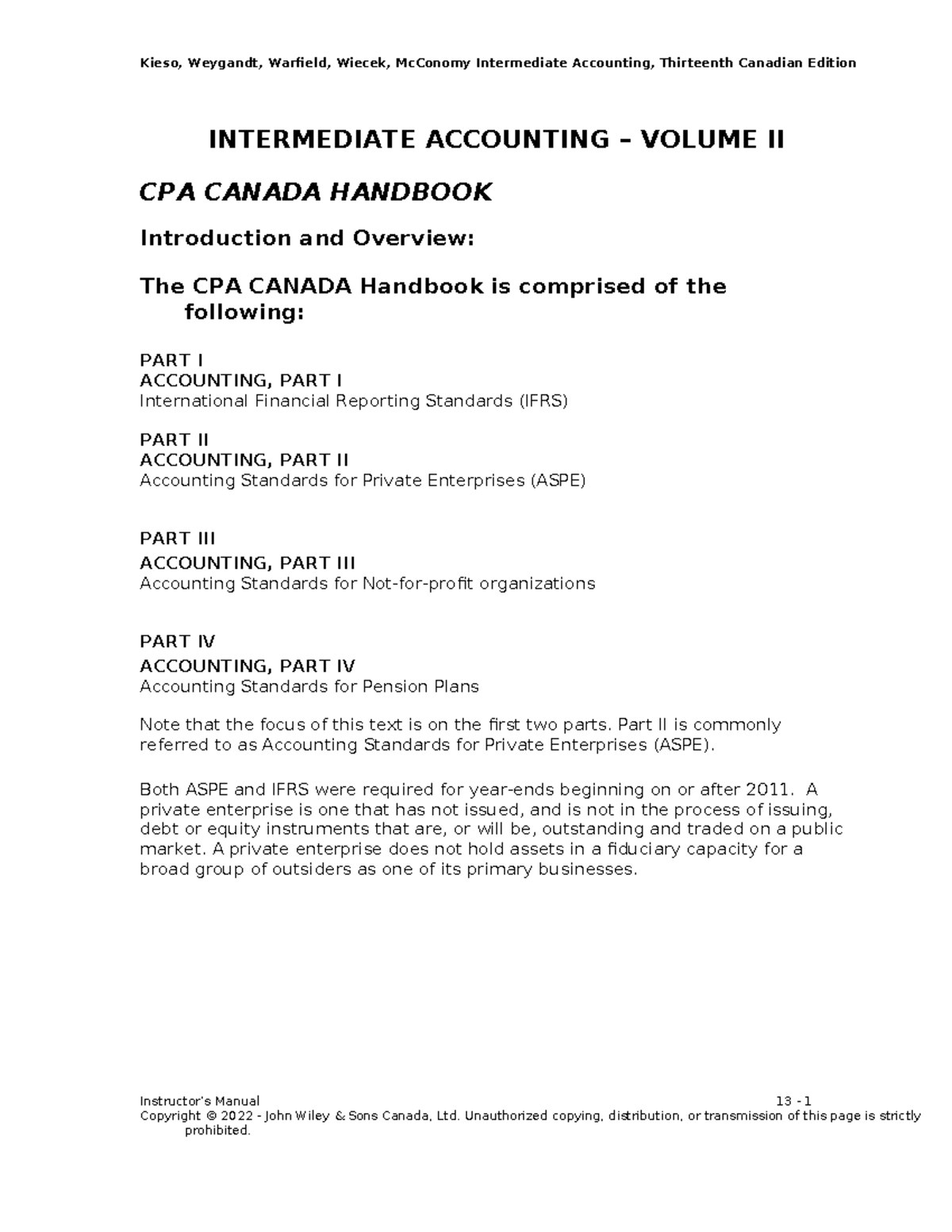 Intermediate Accounting (Im13) Chapter 13: Current Liabilities Overview ...