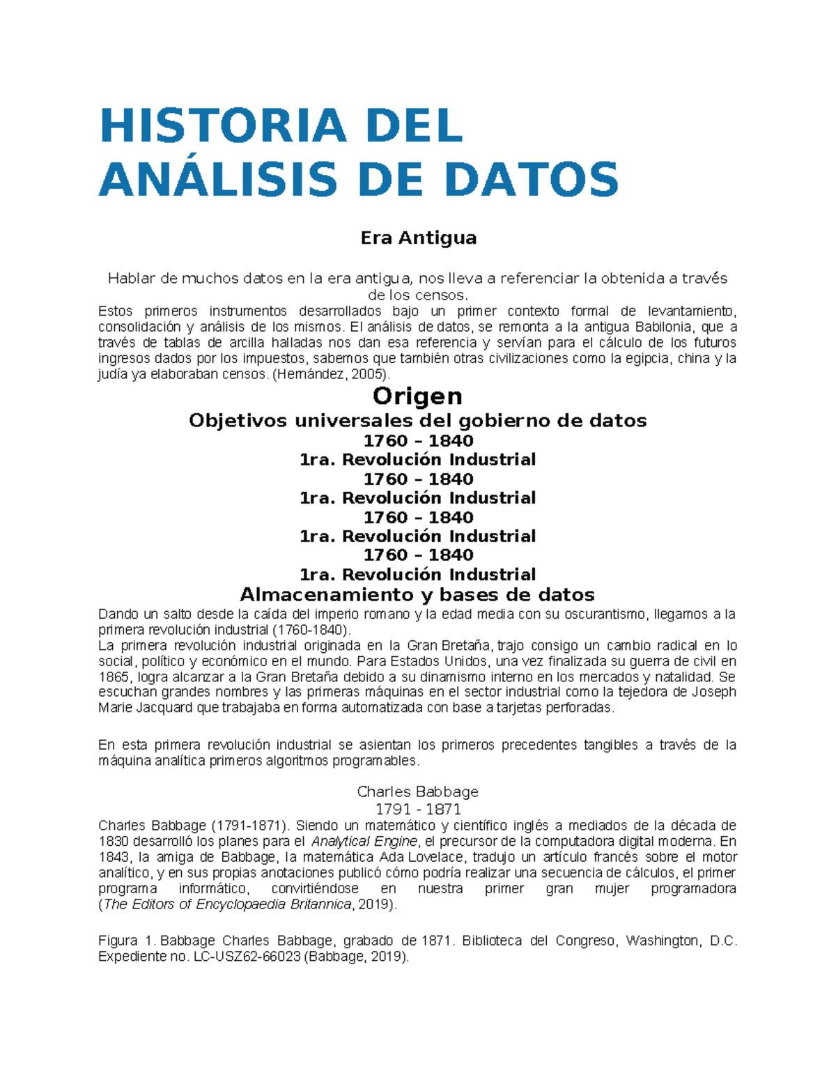Historia del Análisis de Datos: Evolución y Precursores Históricos ...