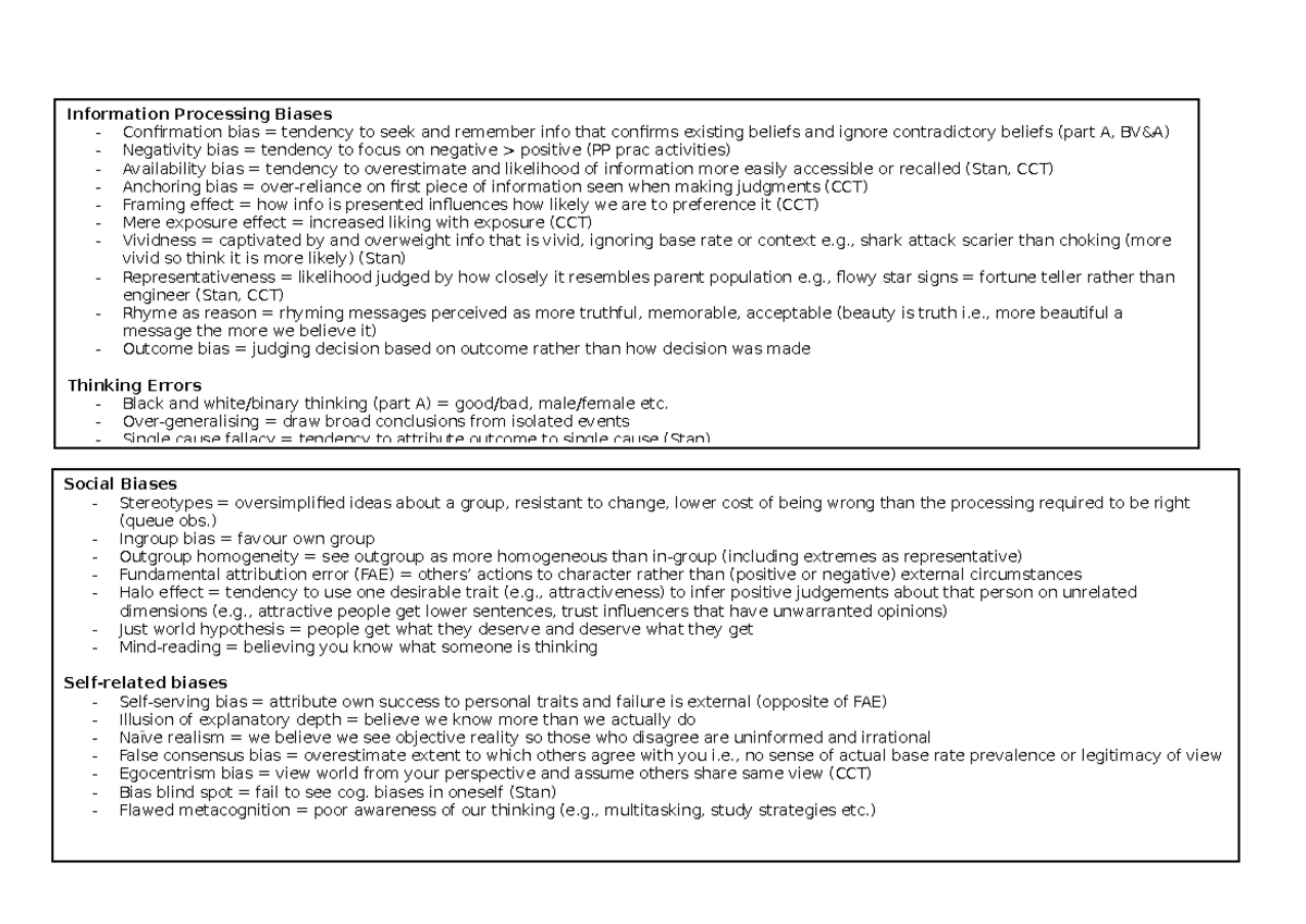 CCT 101: Week 10 Lecture 1 - Understanding Information Processing ...