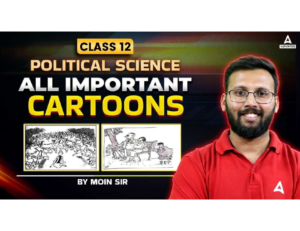 Important Cartoons for Class 12 CBSE Political Science Students - Studocu