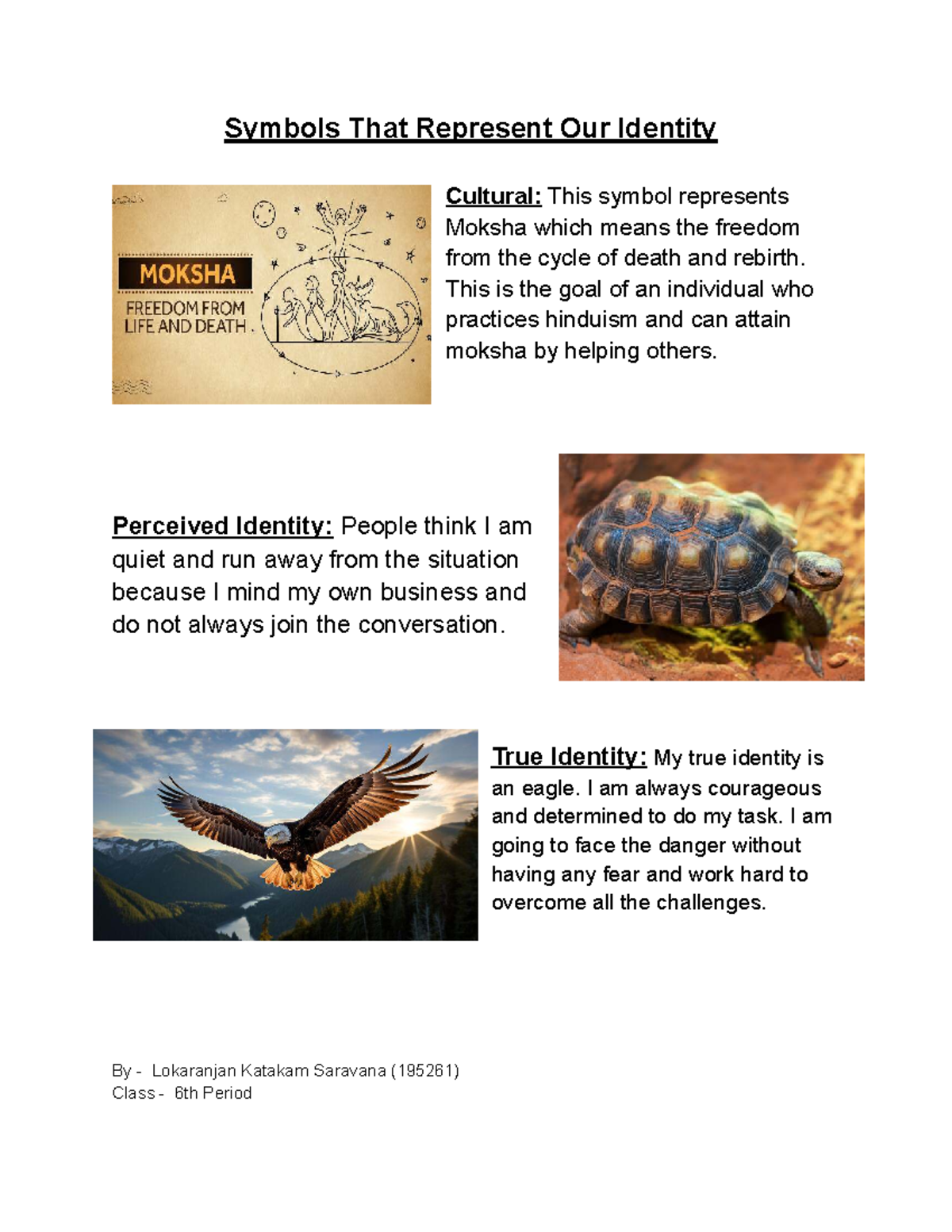 Cultural Symbols and Identity: Moksha and Personal Reflection (Class 6 ...