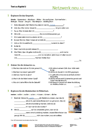 Hallo deutsch 1 - Kursbuch und Arbeitsbuch 1 Textbook and Workbook 1 ...