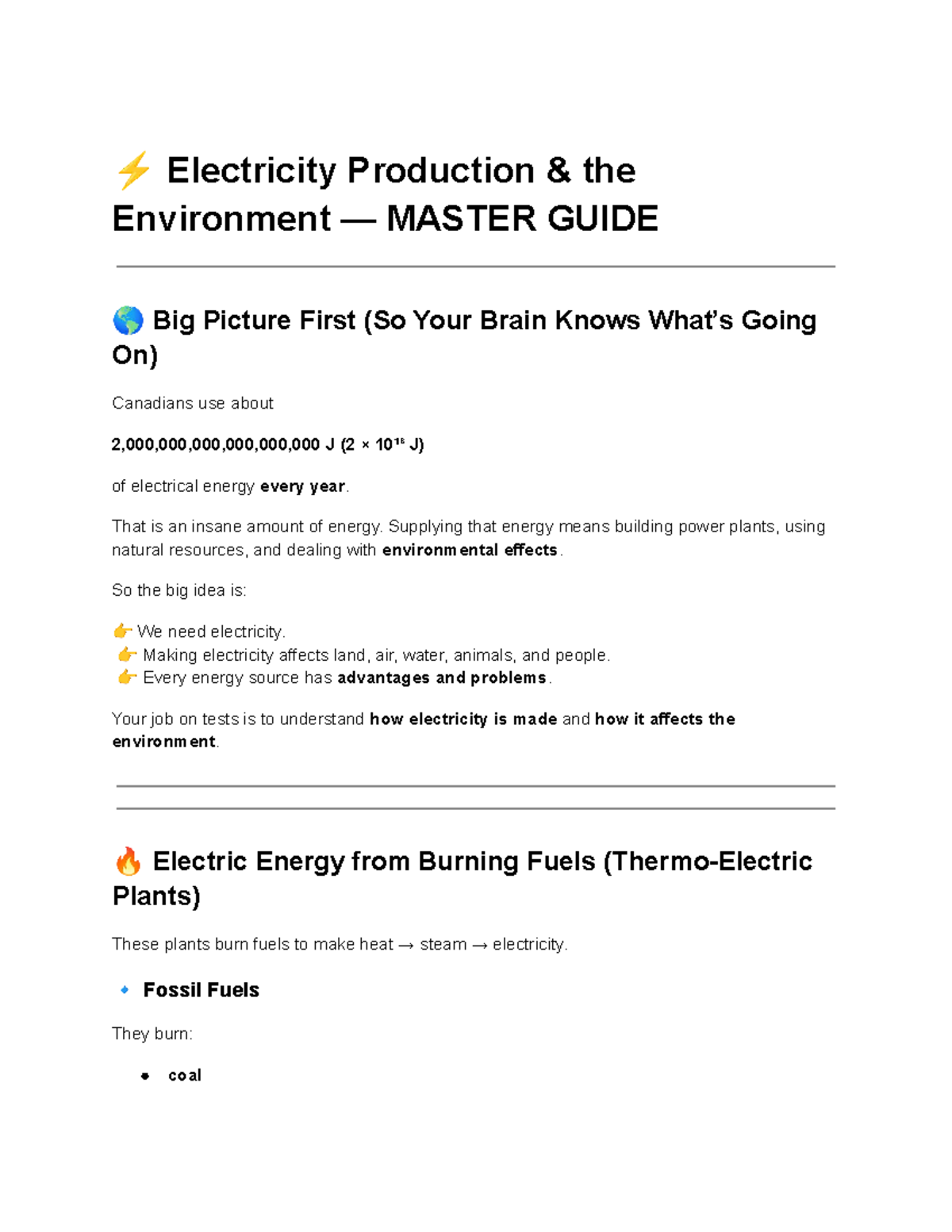 Electricity Production & Environmental Impact: A Comprehensive Guide ...