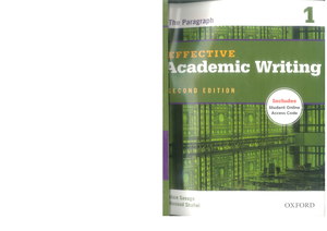 371406830 Effective Academic Writing 1 Answer Key pdf - 2 Answer Key ...