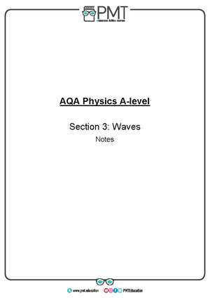 PMT Mechanics and Materials notes - AQA Physics A-level Section 4 ...