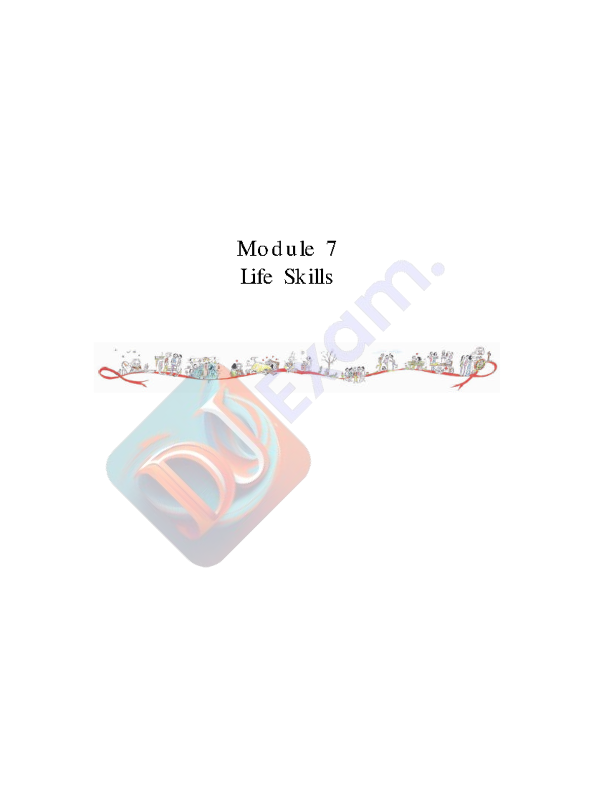 Module 7: Life Skills - Essential Skills for Health & Well-being - Studocu