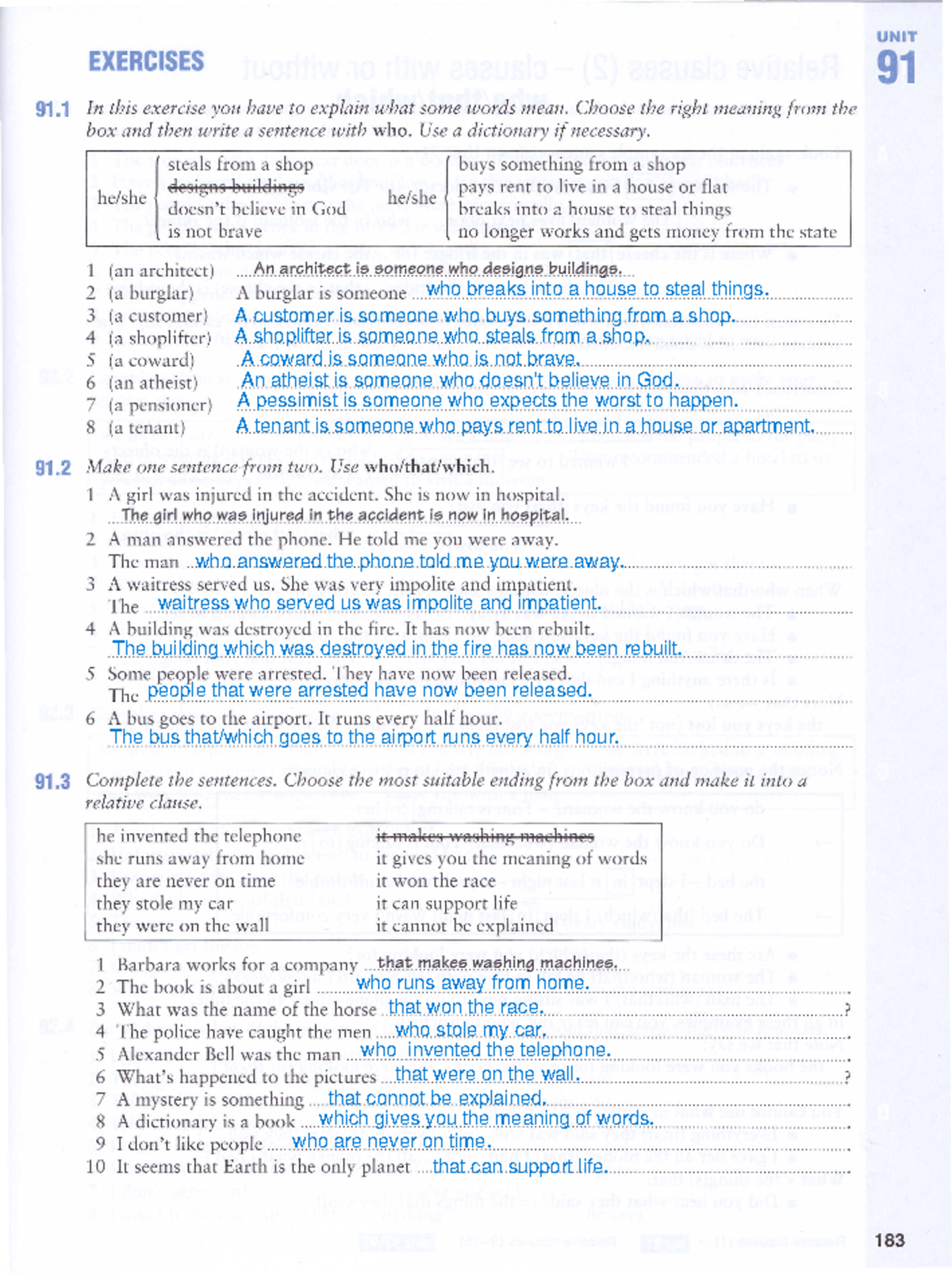 Relative Clauses - English Lesson Notes - Studocu