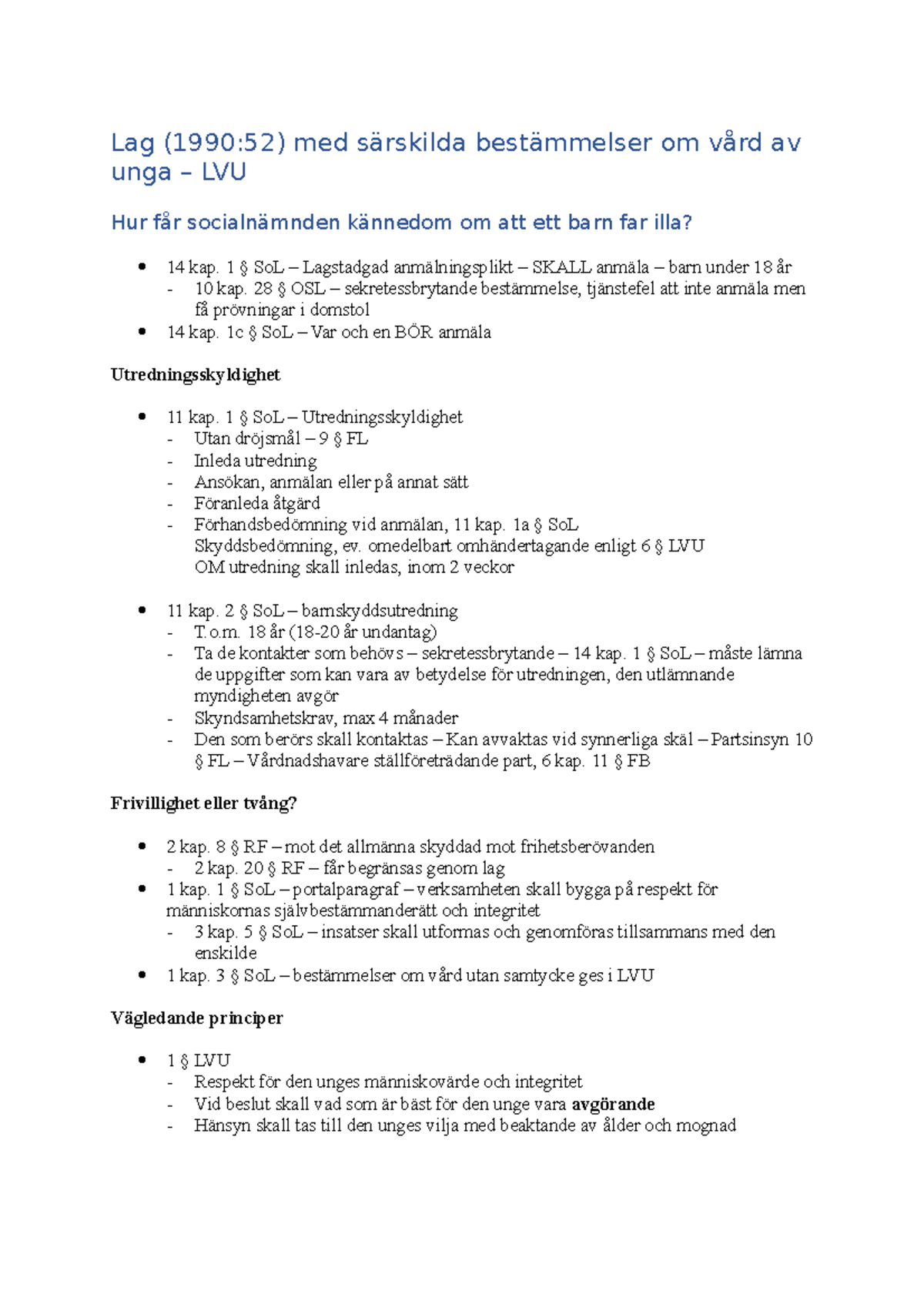 Föreläsning om Socialrätt och LVU: Viktiga Bestämmelser och Riktlinjer ...