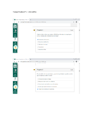 Examen Trabajo Práctico 1 [TP1] Sistemas - Trabajo Práctico 1 [TP1] Comenzado: 22 de abr en 13 ...