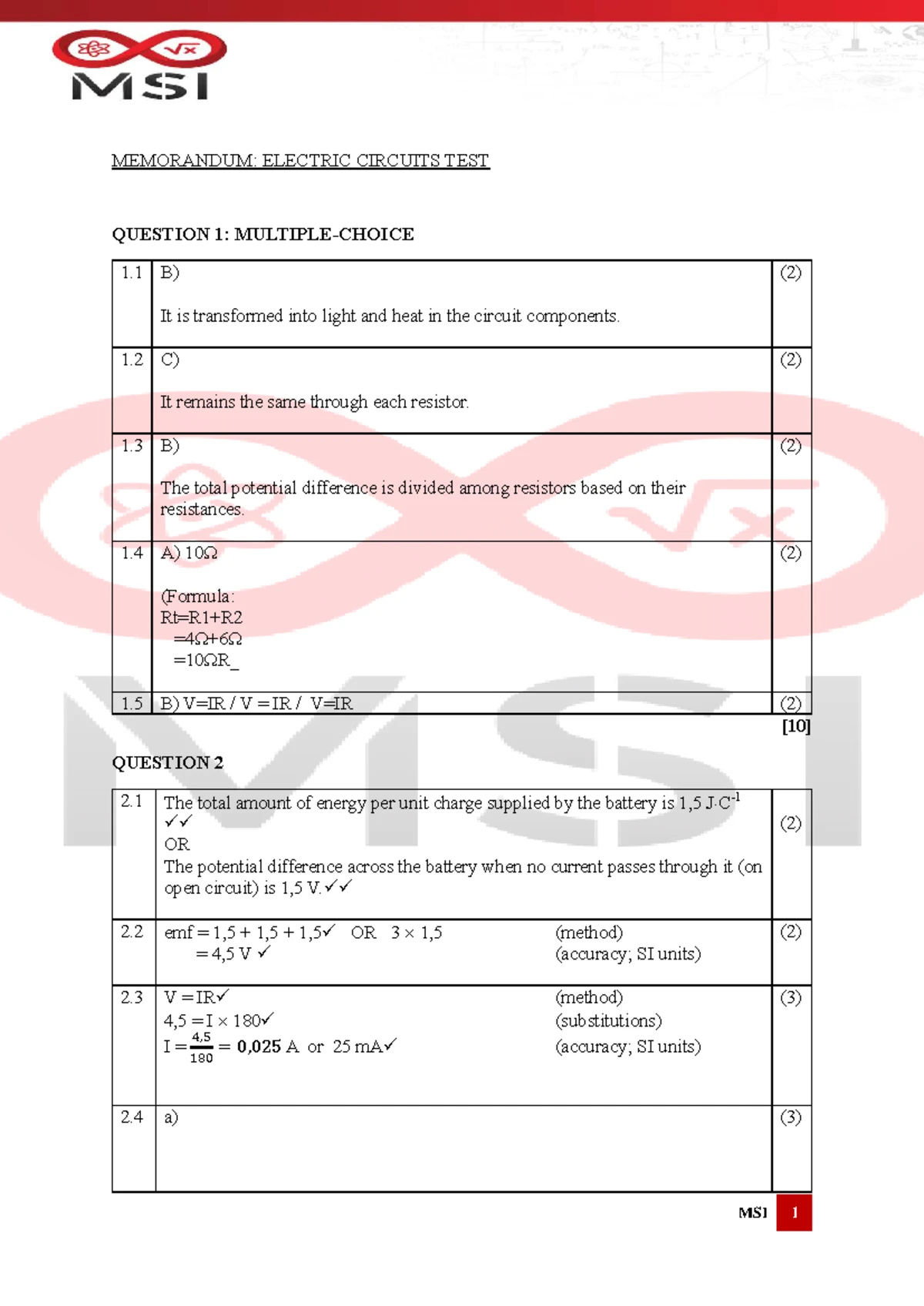 Grade 12 physical sciences paper 1 Doppler effect revision notes - Studocu