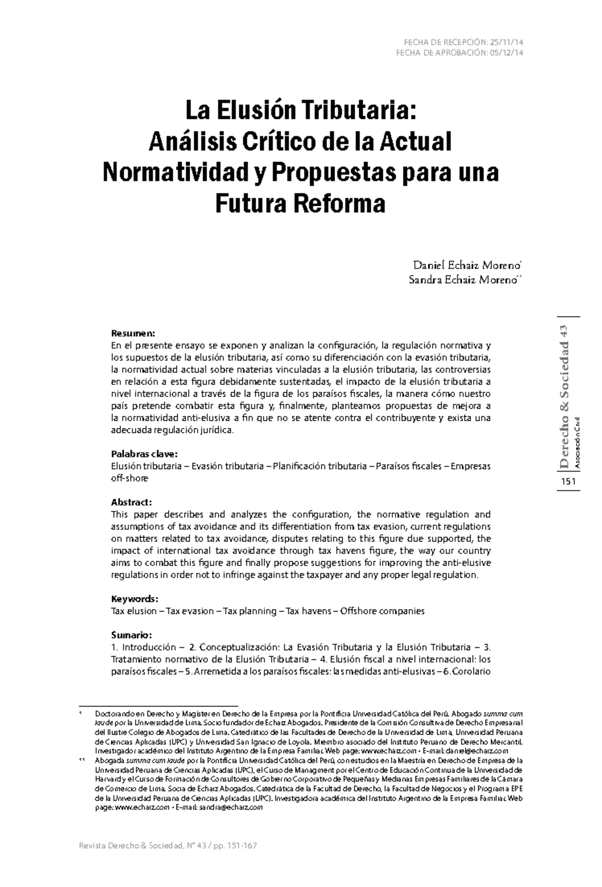Análisis Crítico de la Elusión Tributaria: Informe y Caso Práctico ...