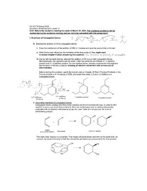 CH 237 Week 4 Recitation Worksheet Key - Eli Monson CH 237 R Spring ...