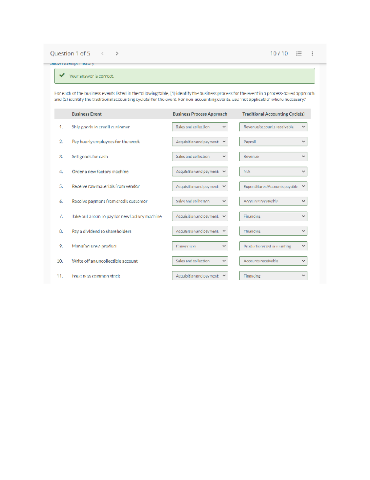 ACC315 Problem Set 1 Summary and Solutions - Studocu