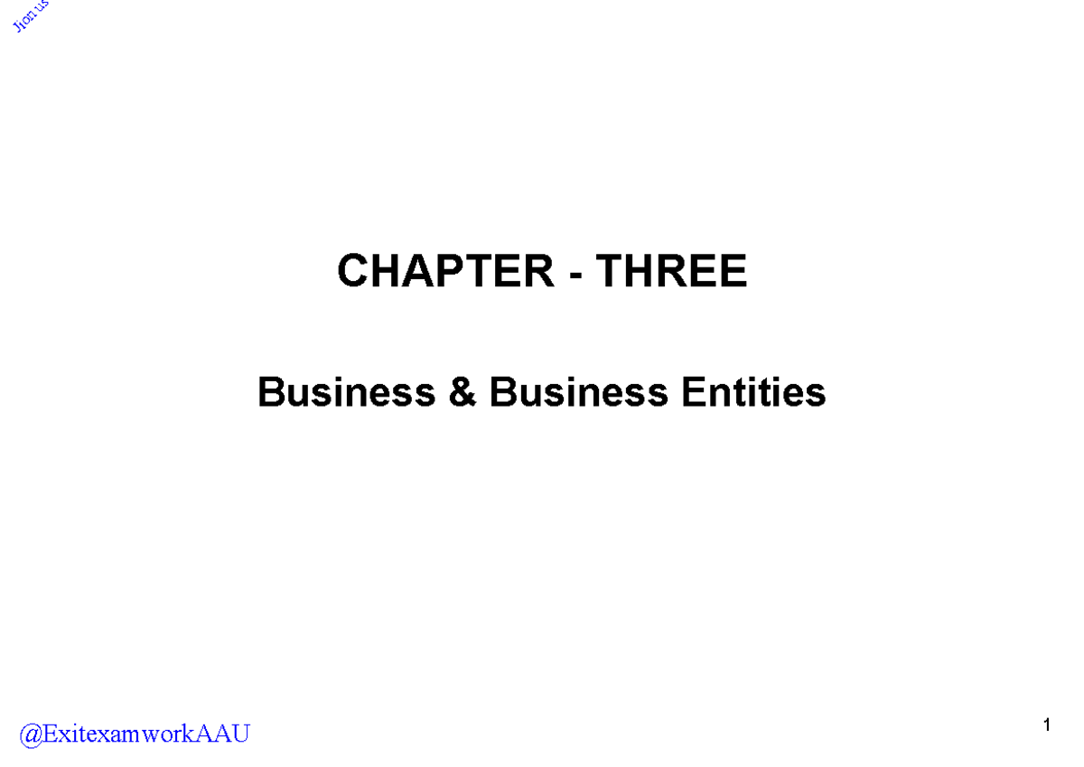 Business Law CH 3 & 4: Understanding Business Entities and Contracts ...