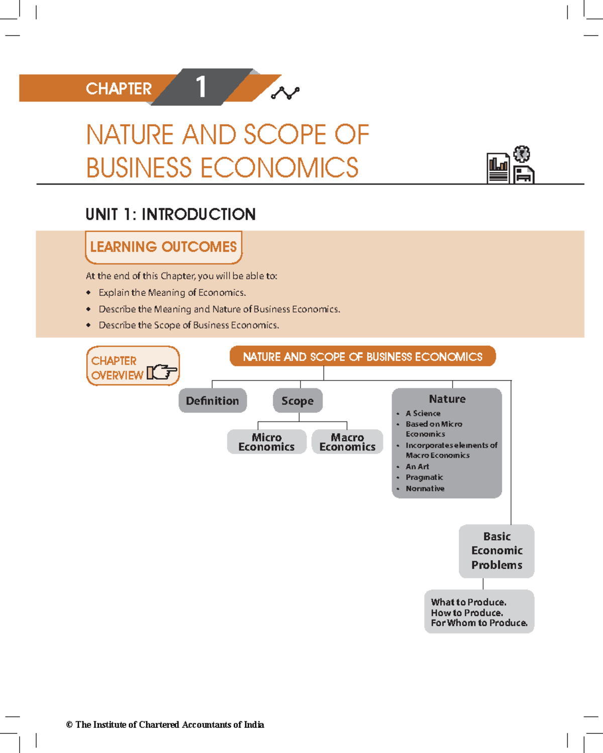 Nature and Scope of Business Economics - CHAPTER OVERVIEW NATURE AND ...
