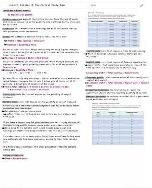 Microeconomics Cheat Sheet: ATC, Nash Equilibrium, and Market Dynamics ...