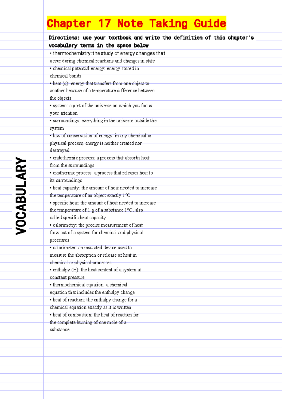 Kami Export - Donovan Duiven - Chapter 17 Note Taking Guide-2 - SSW 12 - Chapter 17 Note Taking ...