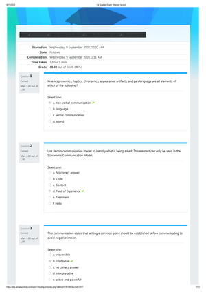 PE2 EXAM 50 OVER 50 1 - Sana makatulong - BAED-PEDH2122 Physical ...
