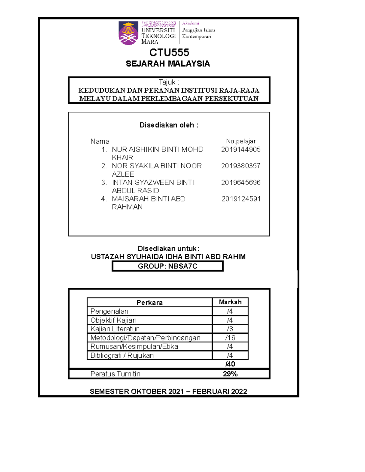 Kedudukan & Peranan Institusi Raja-Raja Melayu DLM Perlembagaan ...