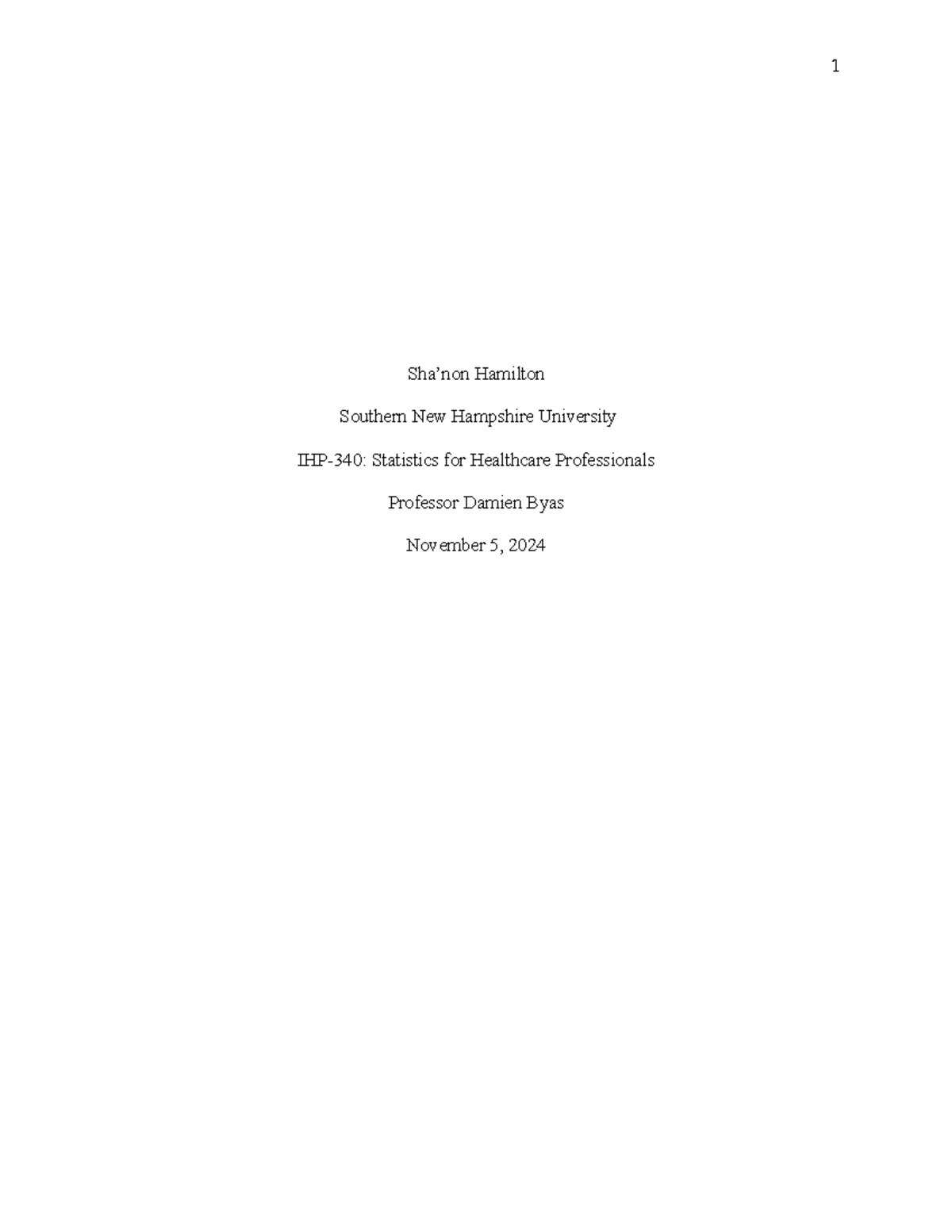 IHP-340 Final Paper: Interpretation of Histograms in Population Trends ...