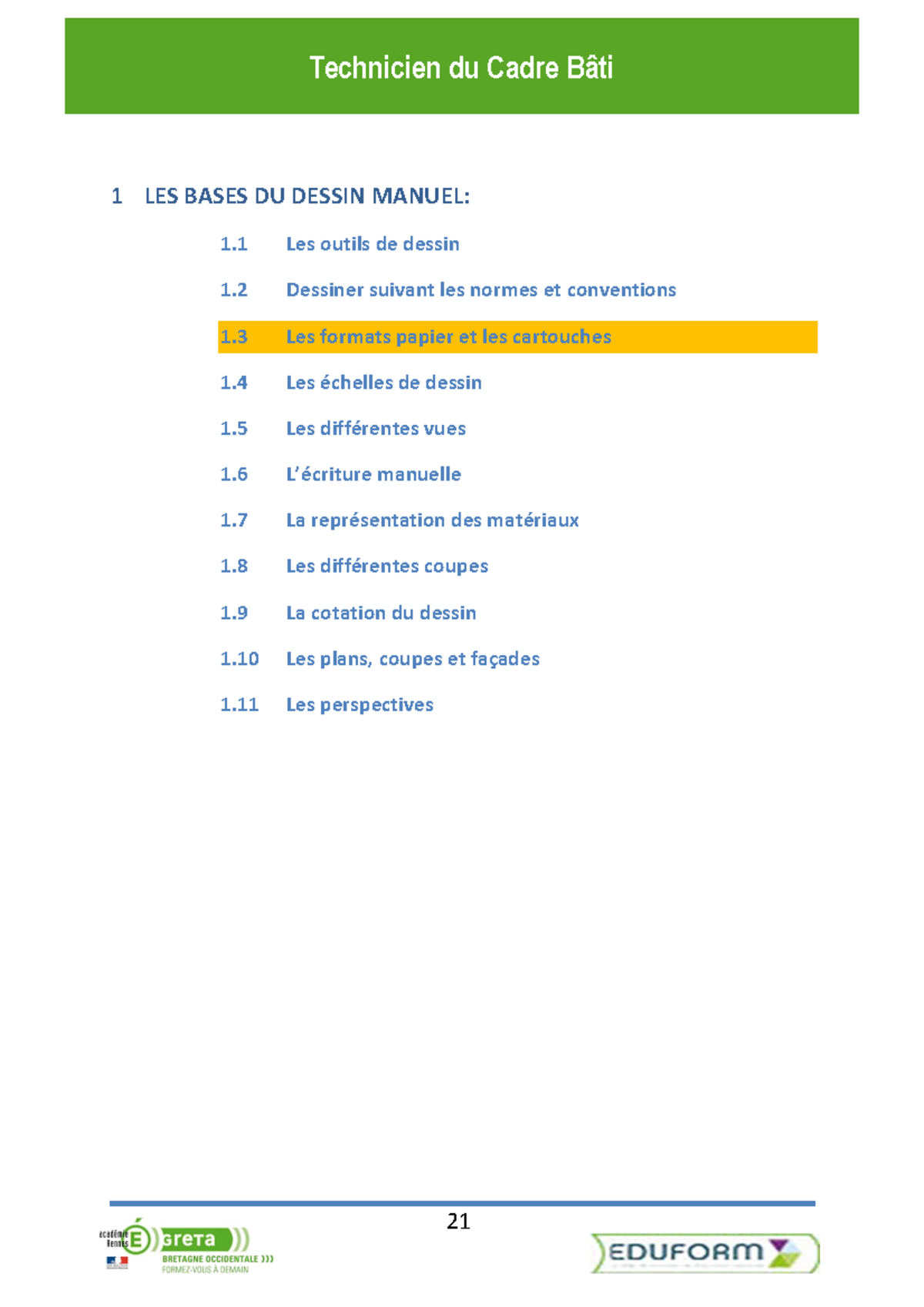 03 Formats - Guide sur le Dessin Technique et Normes Associées - Studocu