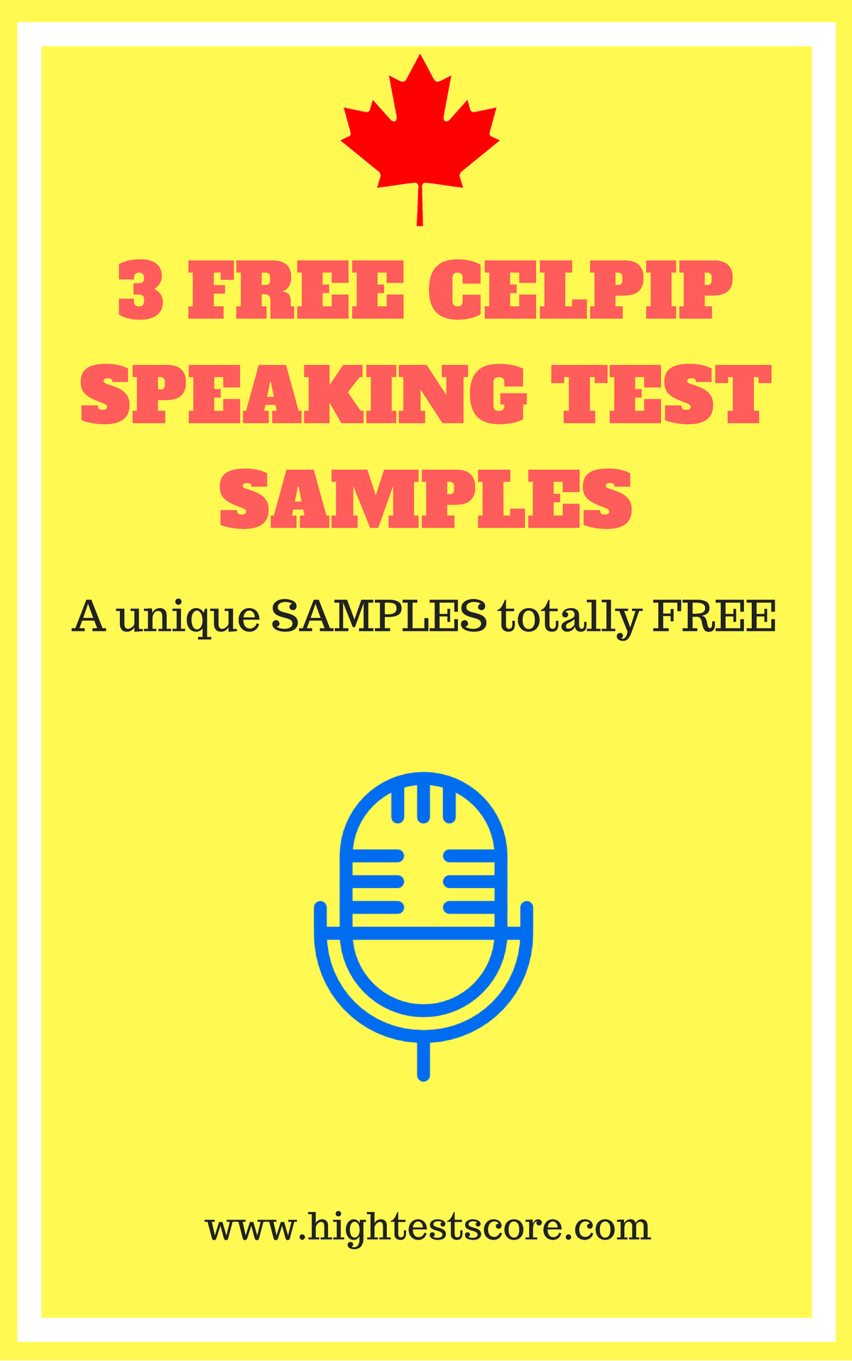 CELPIP Speaking Test Samples: Free Practice Tasks and Tips - Studocu