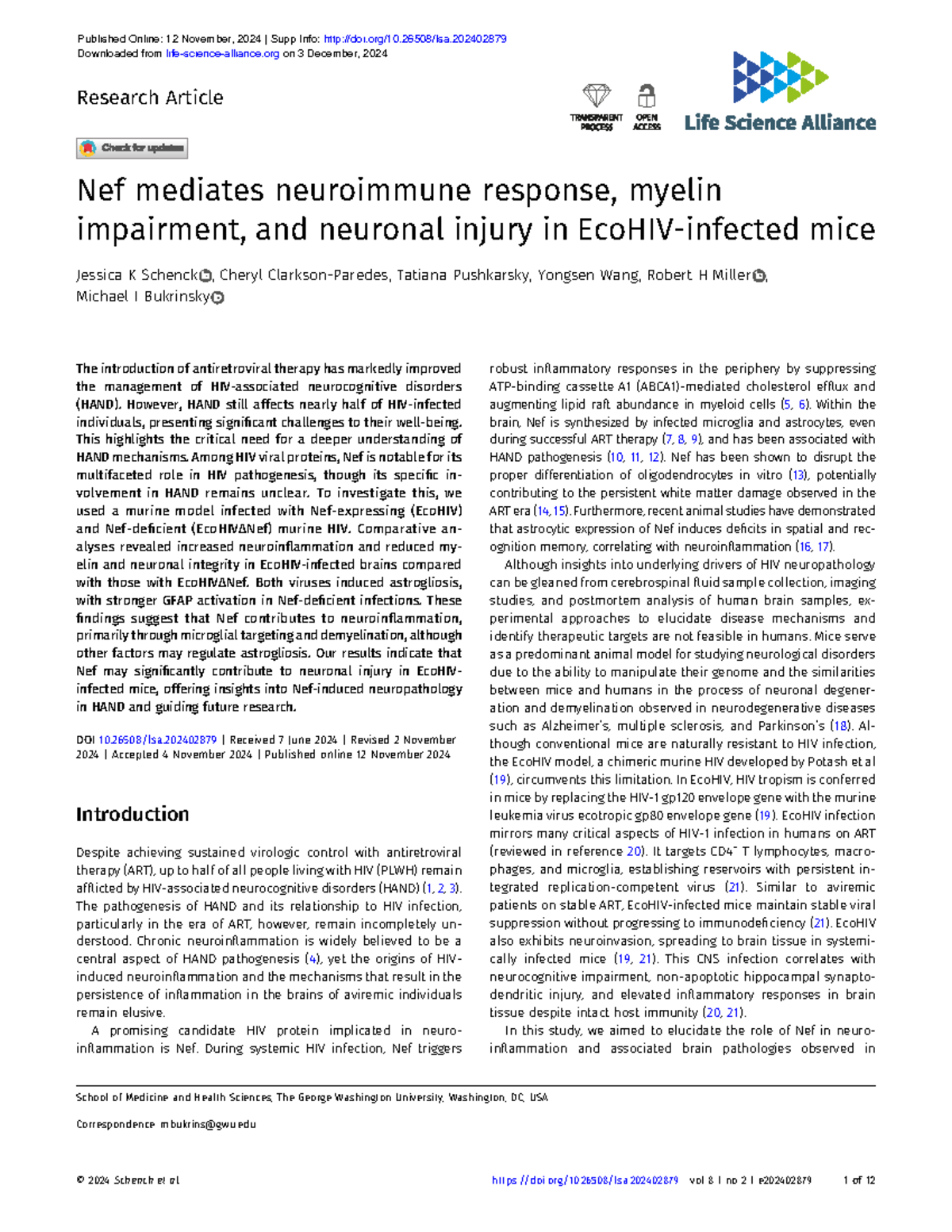 E202402879 - articuli - Research Article Nef mediates neuroimmune ...