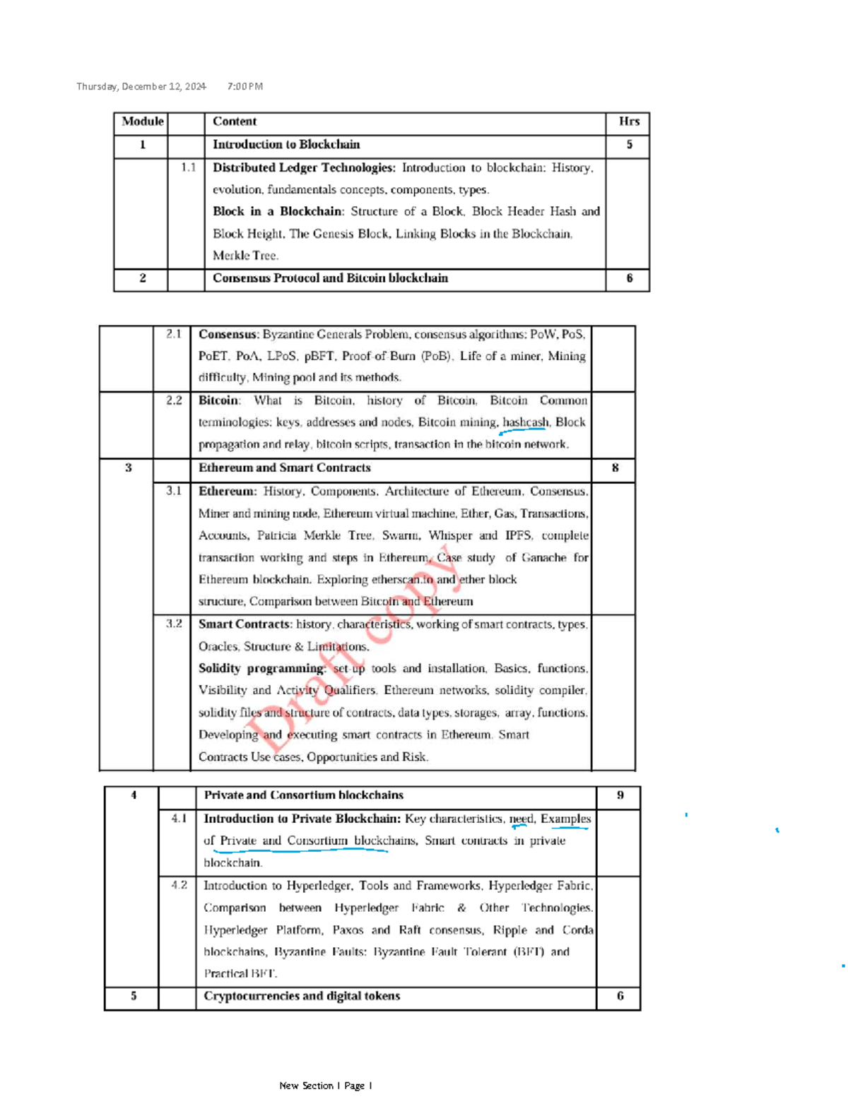 BCT - Blockchain Semester 7 Comprehensive Study Notes - Studocu