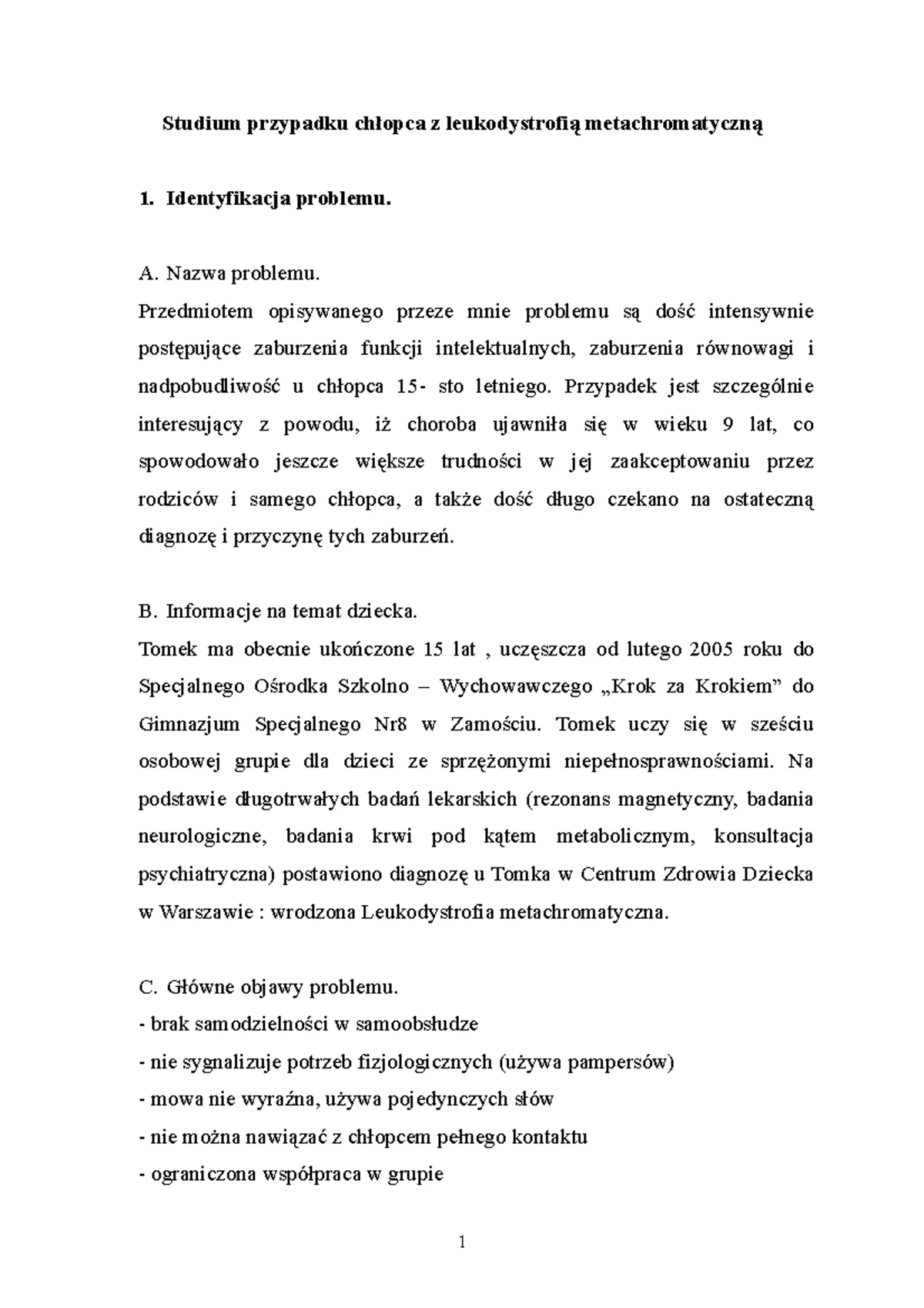 Scenariusz zajęć rewalidacyjnych: Konflikt i jego rozwiązywanie - Studocu