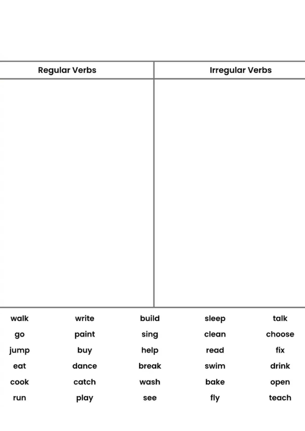 Past Tense 1 - Checkpoint ENGLISH: Regular & Irregular Verbs - Studocu