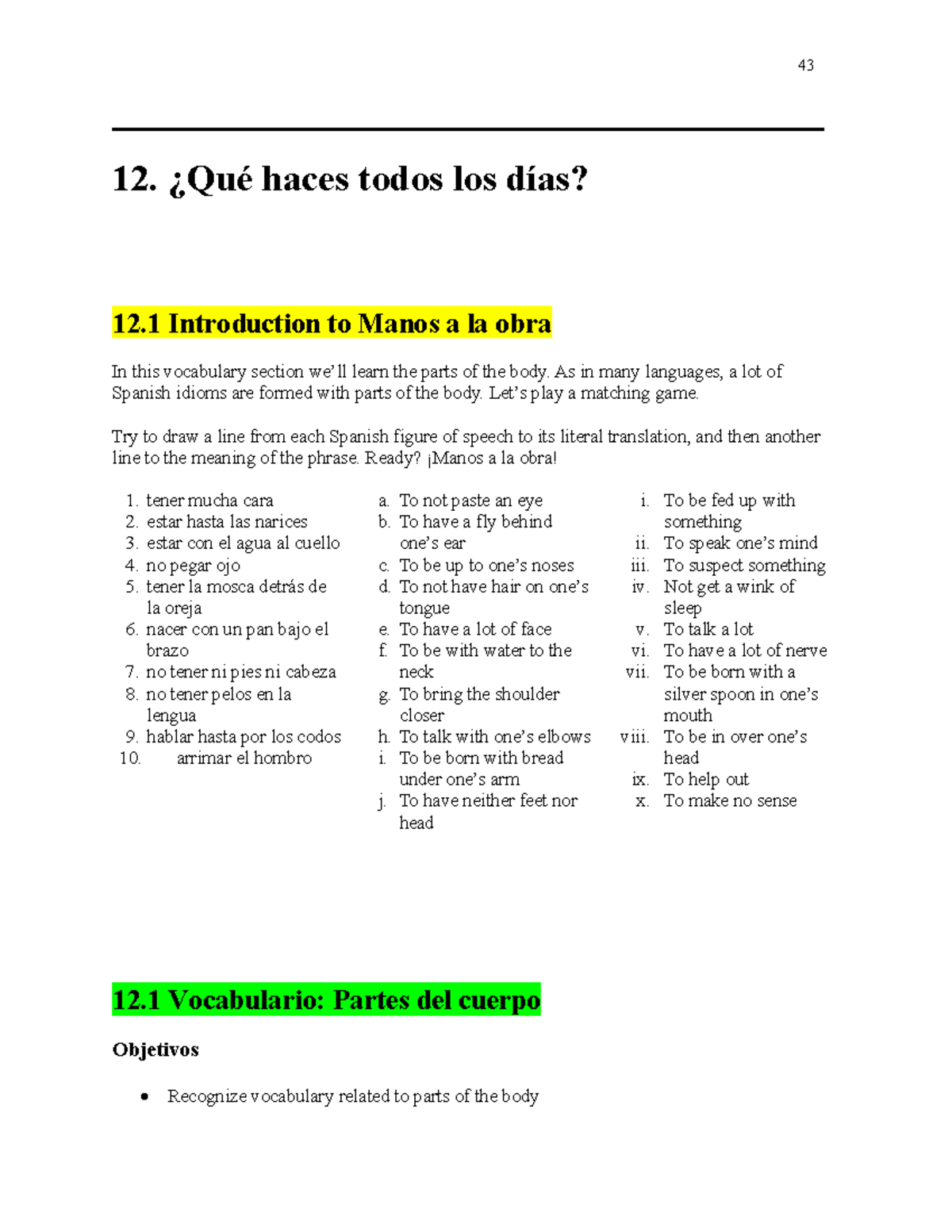Spanish II Review: Verb Tenses & Cultural Insights (Final Exam) - Studocu