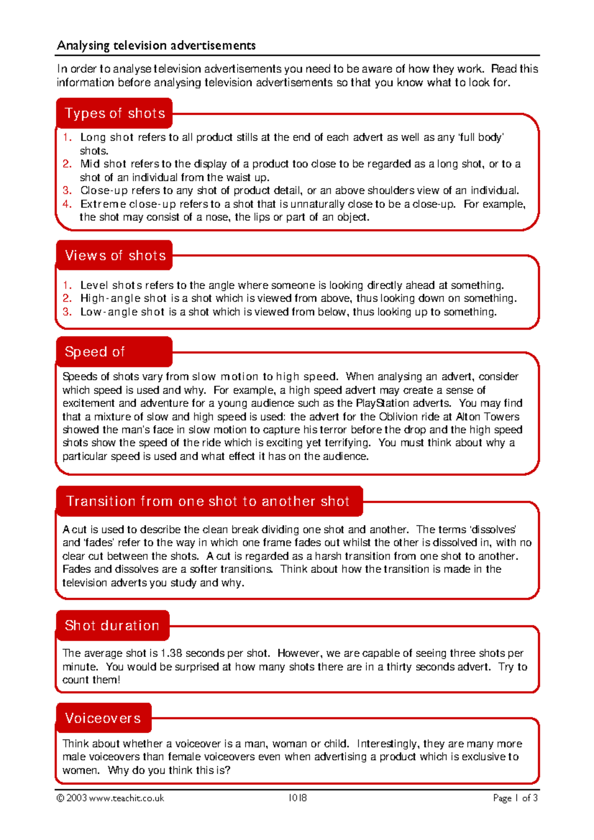 1018 - Essay on Analyzing Television Advertisements - Studocu