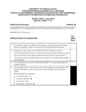 ISM ISTN101 Lecture 2: Information Systems Security Overview - Studocu