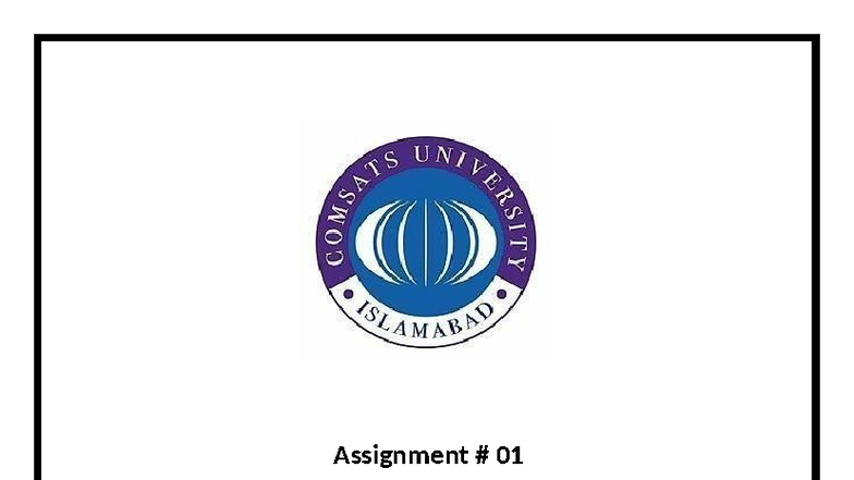 FA24-EEE-040 Programming Fundamentals Assignment 01 - Studocu