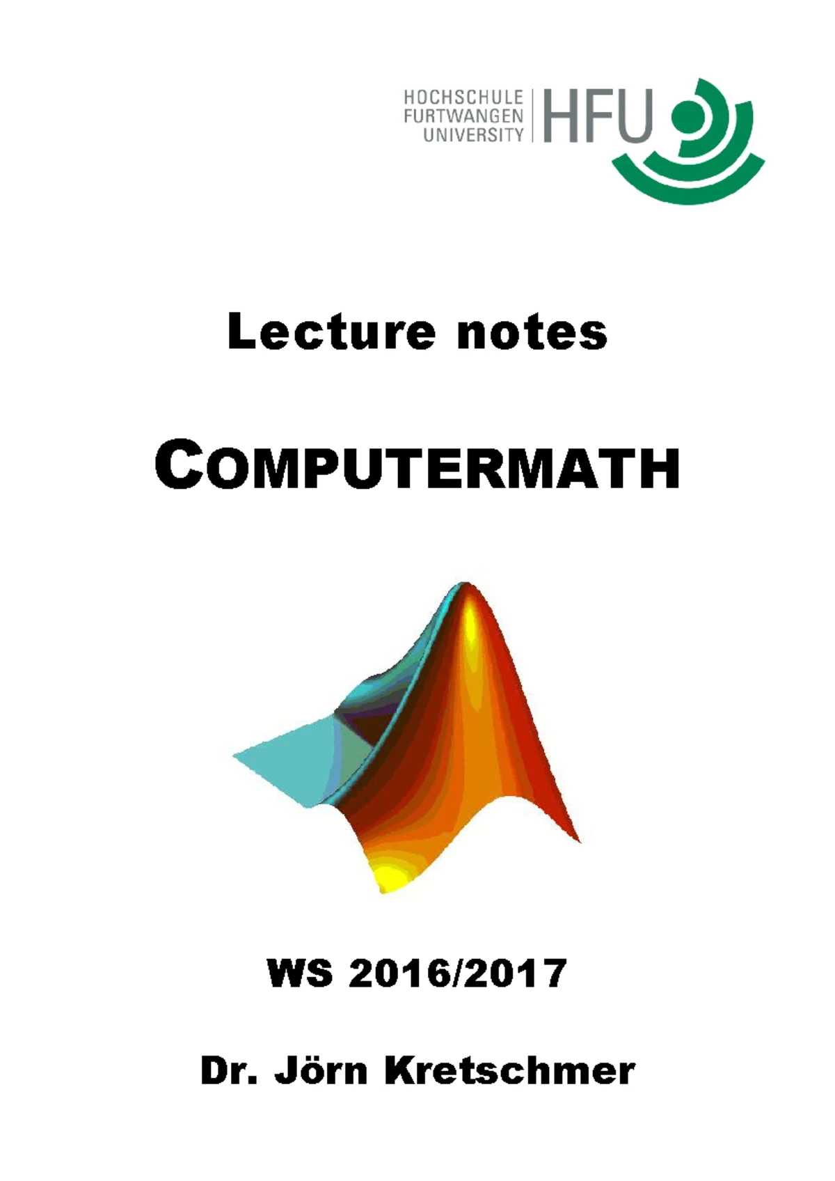 MATLAB-Befehle - Wichtige Kommandos Übersicht (Zusammenfassung) - Studocu