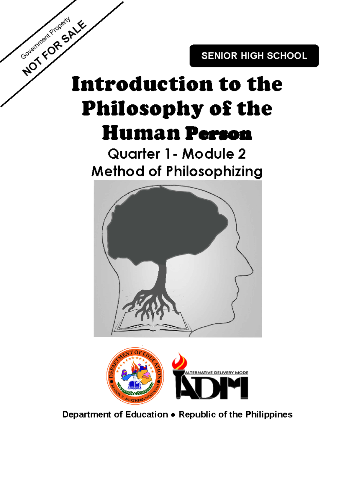 Grade 11 Philosophy Q1 Module 2: Understanding the Method of Philosophizing - Studocu