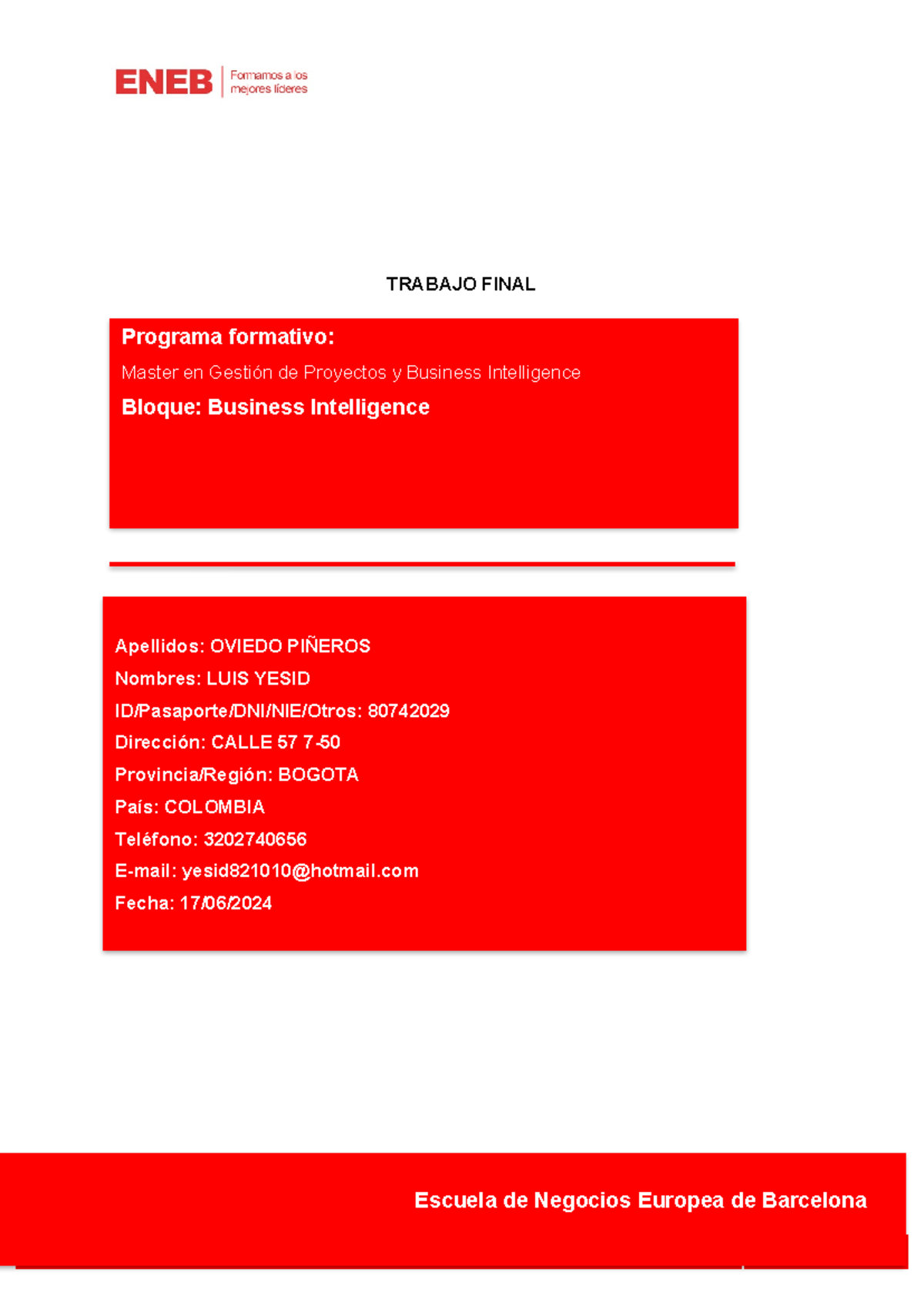 758533642 Trabajo Final: Análisis de Business Intelligence en Tenflix ...