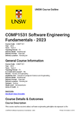 COMP1531 - UNSW Sydney - Sofware Engineering Fundamentals - Studocu