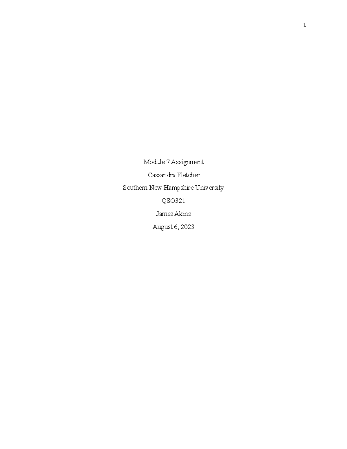 QSO Module 7 Assignment: Analyzing the Triple Bottom Line Principles ...