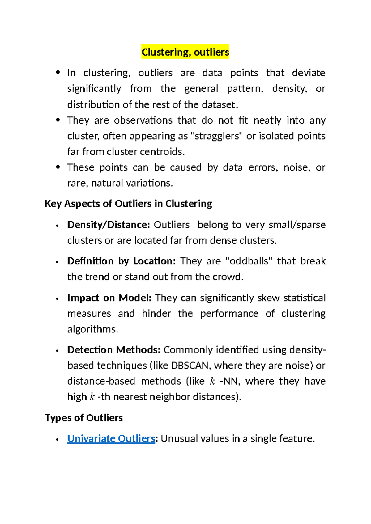 Clustering and Outliers: Understanding Their Impact on Data Analysis ...