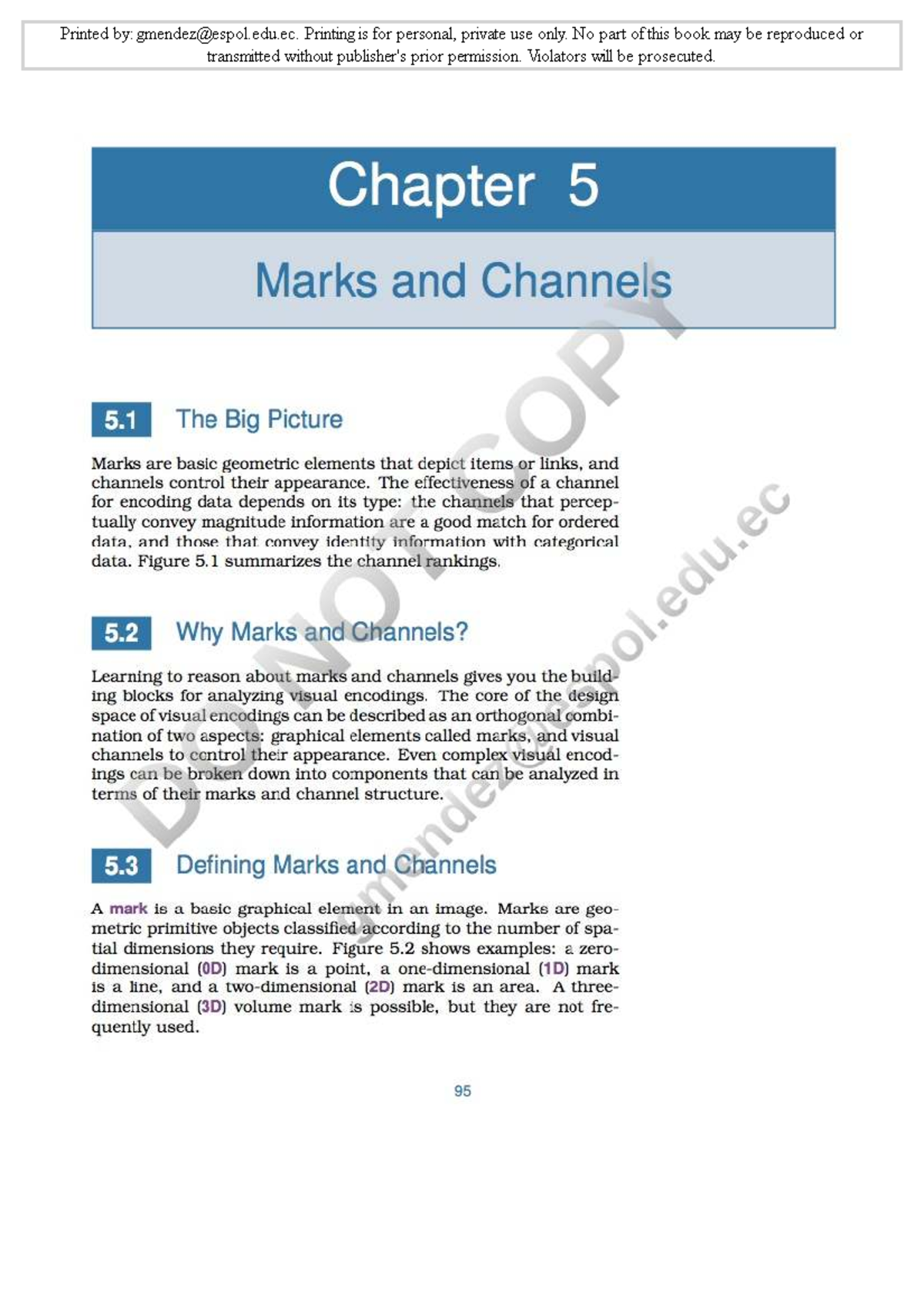 Chapter 5: Marks and Channels Overview - Studocu