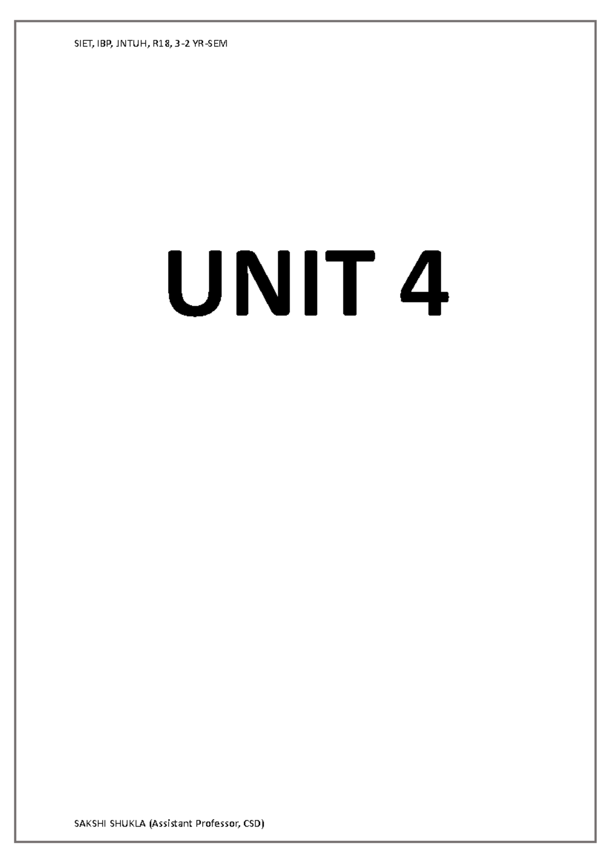 UNIT 4 NLP - Comprehensive Notes on Predicate-Argument Structures - Studocu