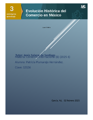[Solved] Es el reflejo del comercio internacional en un pas a partir de ...
