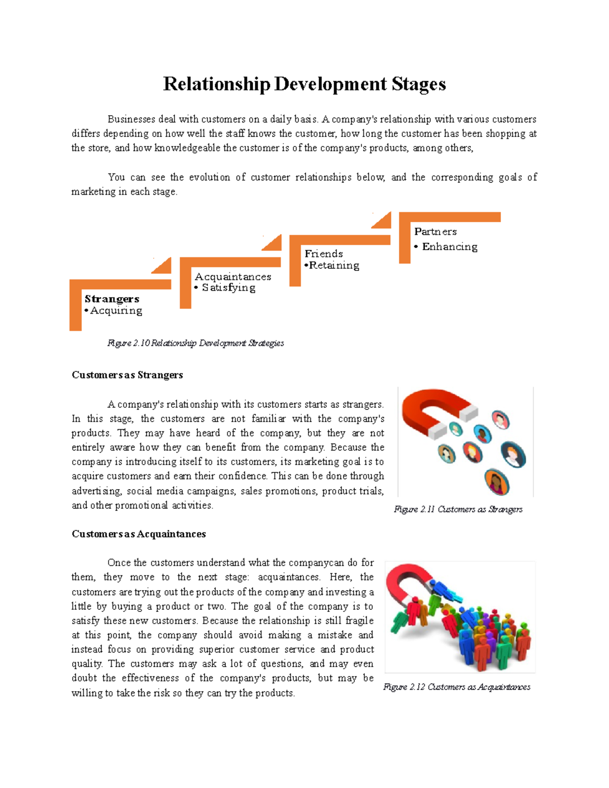 Relationship Development Stages - Relationship Development Stages ...