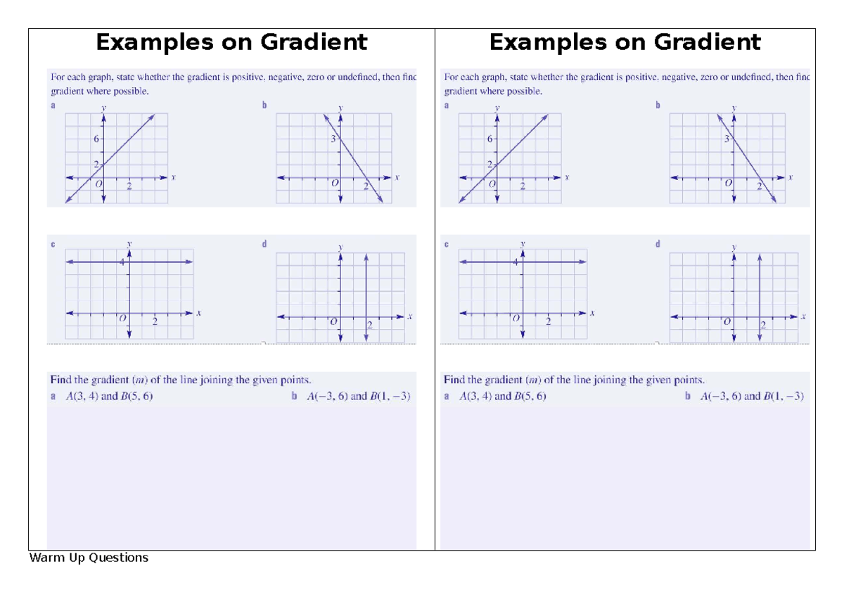 Examples on Gradient - hit - Examples on Gradient Examples on Gradient ...
