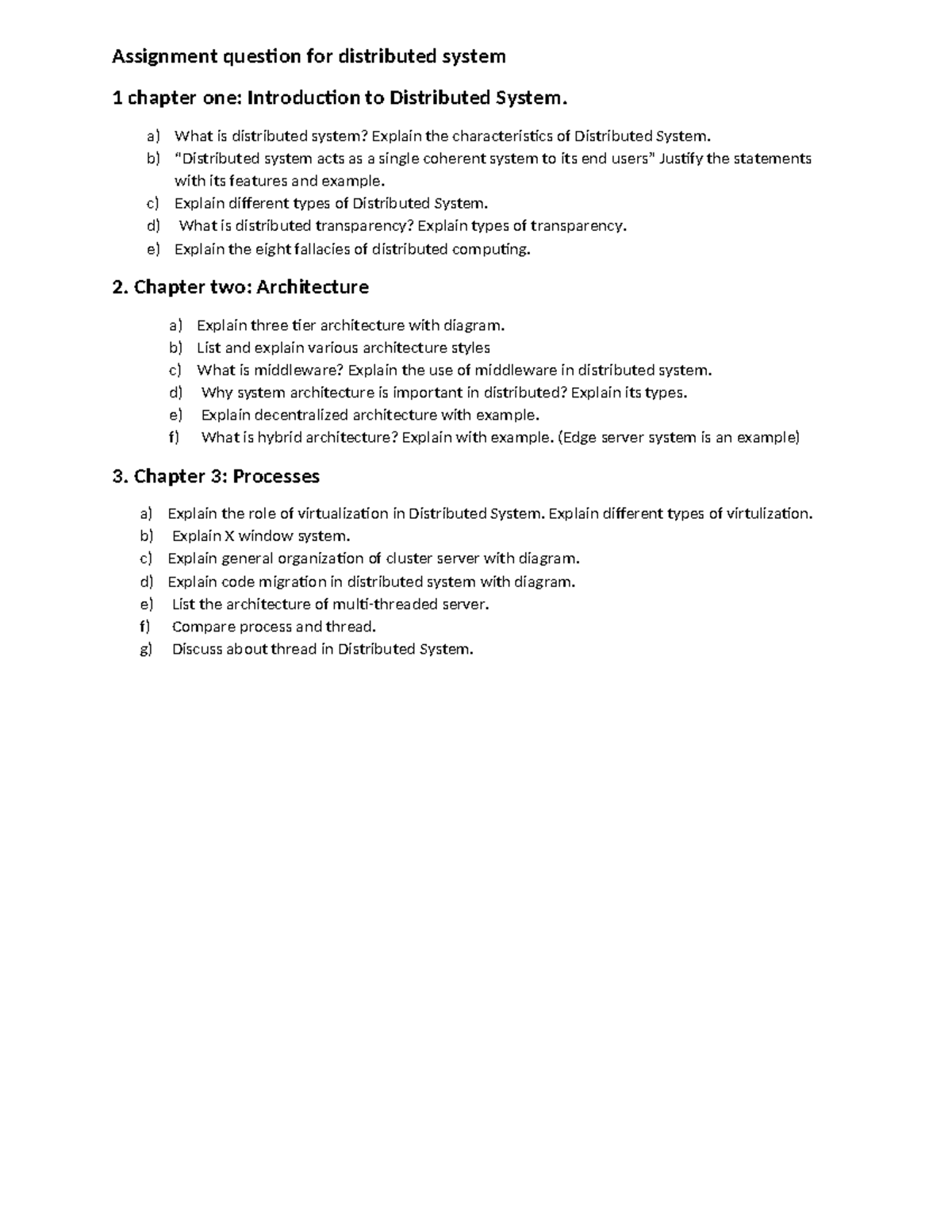 Distributed Systems Overview and Key Concepts - CS 101 Assignment ...
