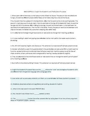 EAPP2111 2ND Quarter EXAM - BAED-EAPP2111 English for Academic and ...