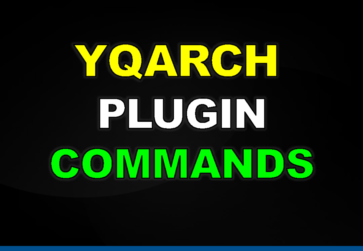 YQARCH Commands Overview and Shortcut Keys Guide - Studocu