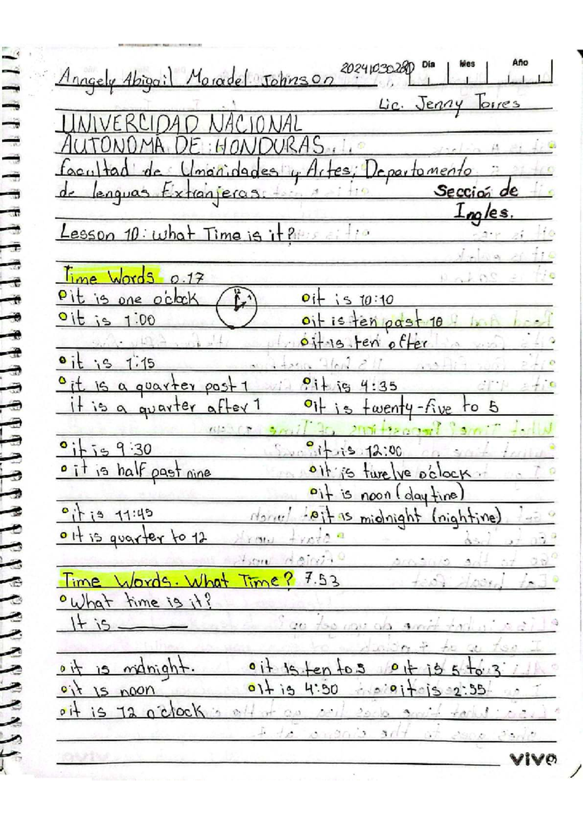 Lesson 10: Daily Routines and Time Management (U3T2a37) - Studocu