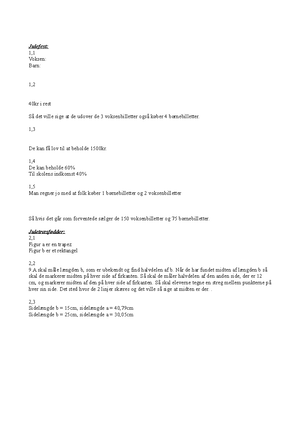 Formelsamling Matematik B stx 2018 - Matematisk formelsamling stx B-niveau maj 2018 Denne udgave ...